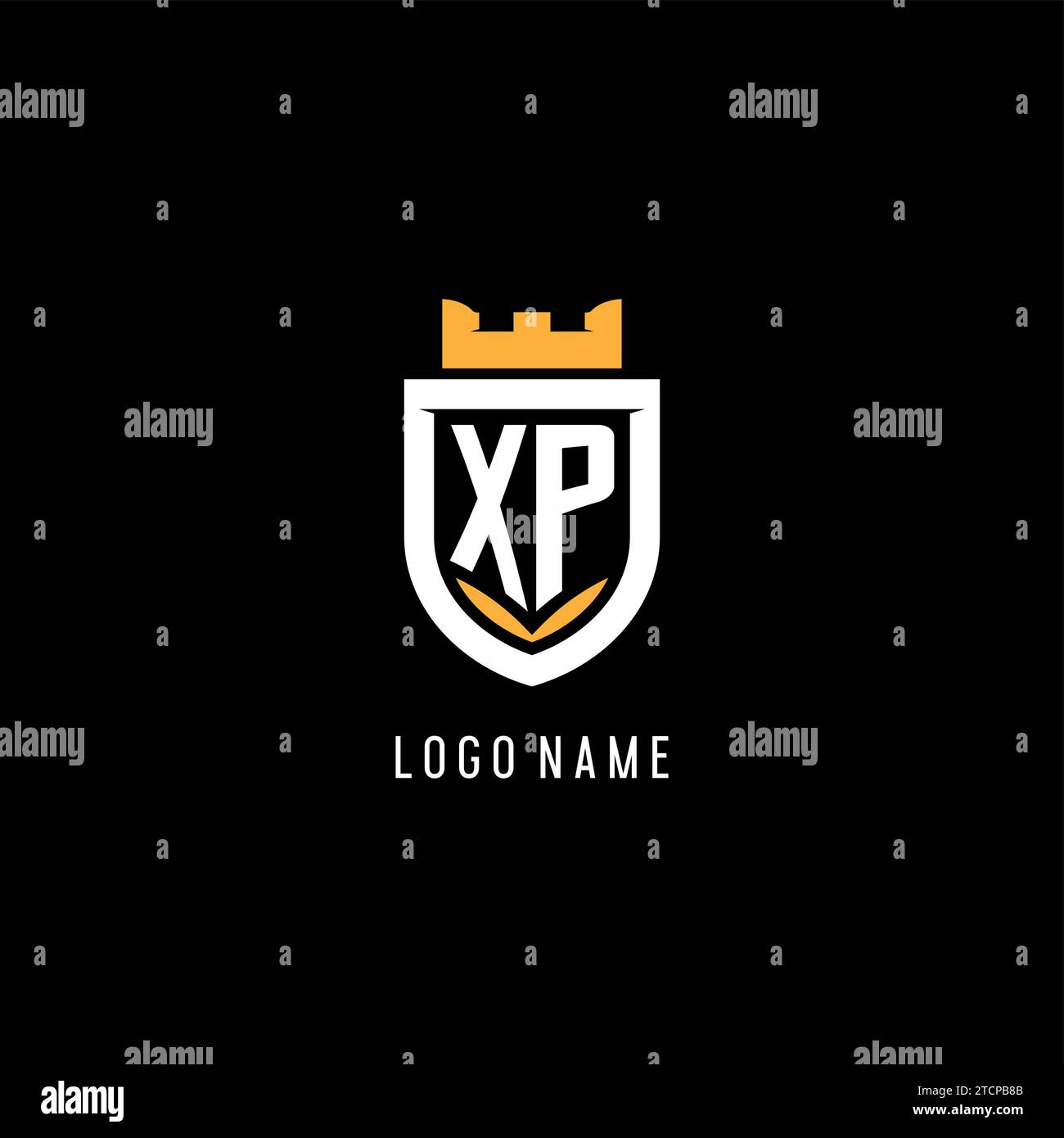 Xp gaming logo Stock Vector Images - Alamy