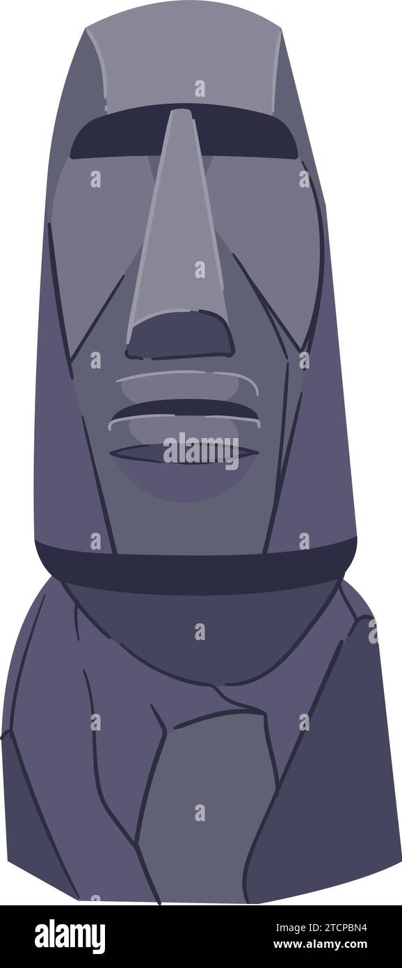 Rapa nui moai Cut Out Stock Images & Pictures - Alamy