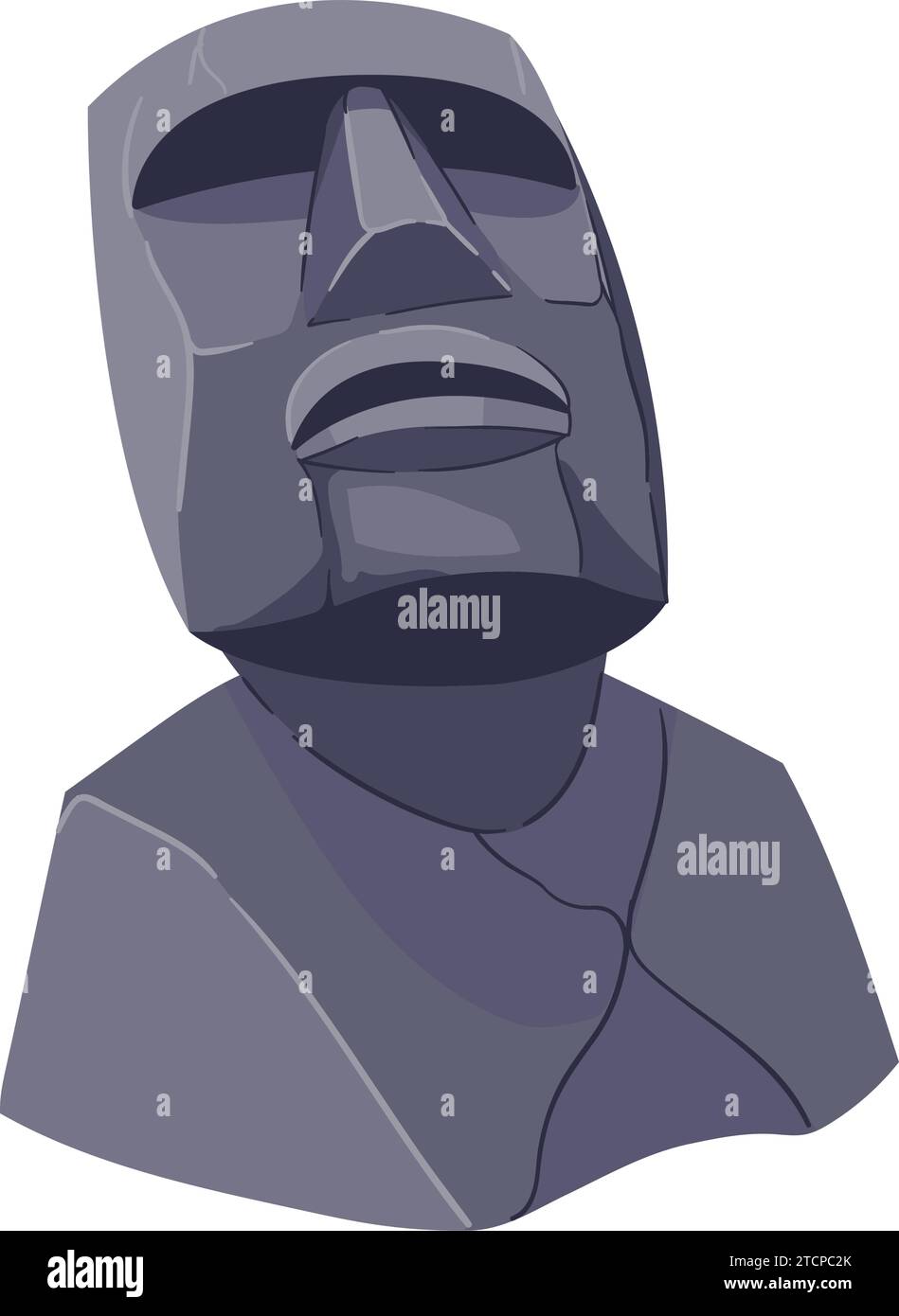chile moai statue famous Stock Vector Image & Art - Alamy