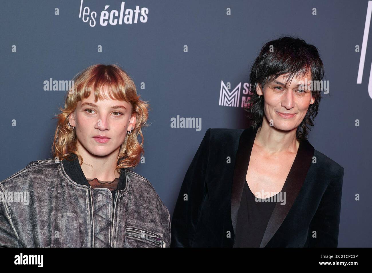 Paris, France. 13th Dec, 2023. Megan Northam and Clotilde Hesme attends the 'Les Eclats' By ...