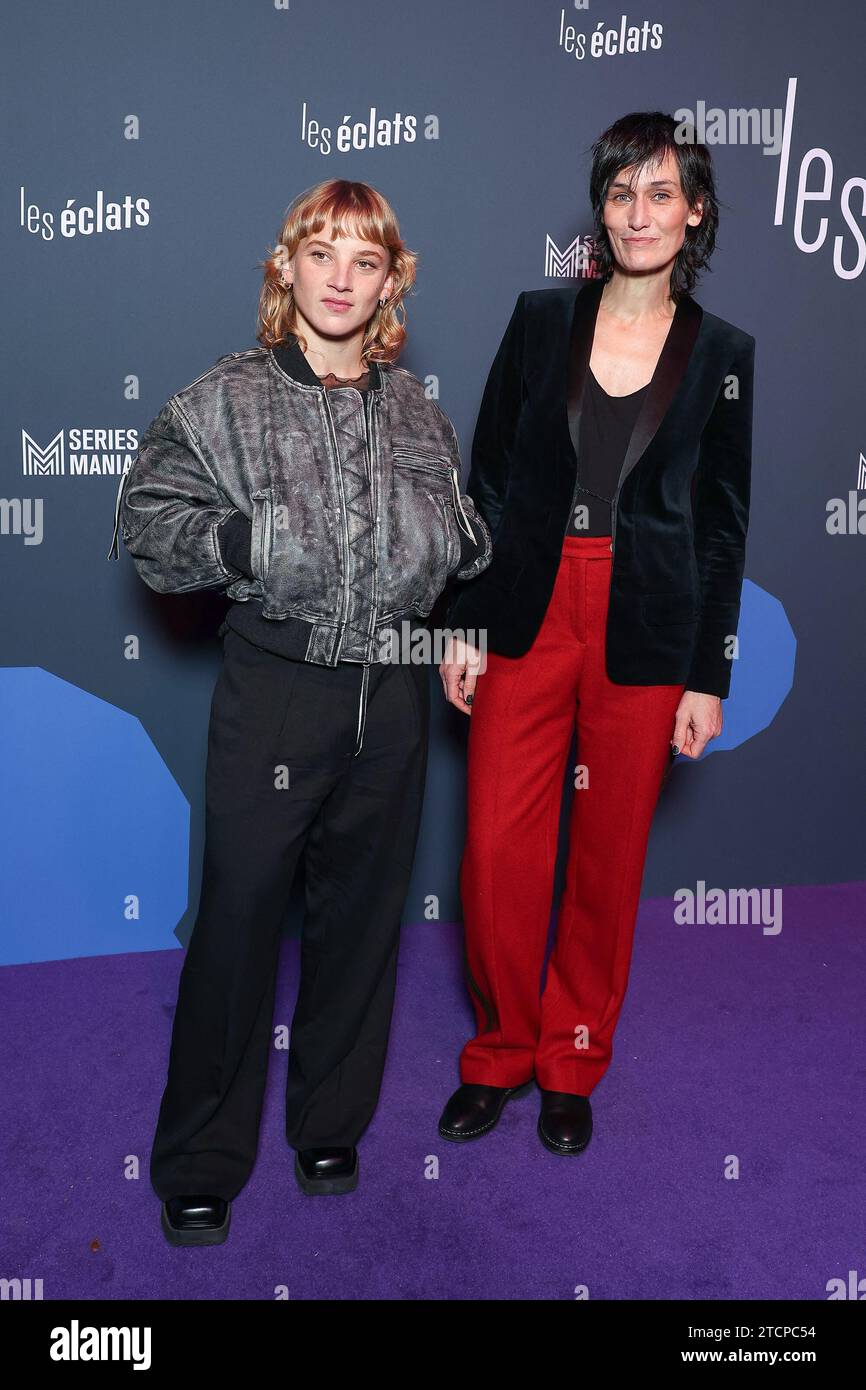 Paris, France. 13th Dec, 2023. Megan Northam and Clotilde Hesme attends the 'Les Eclats' By ...