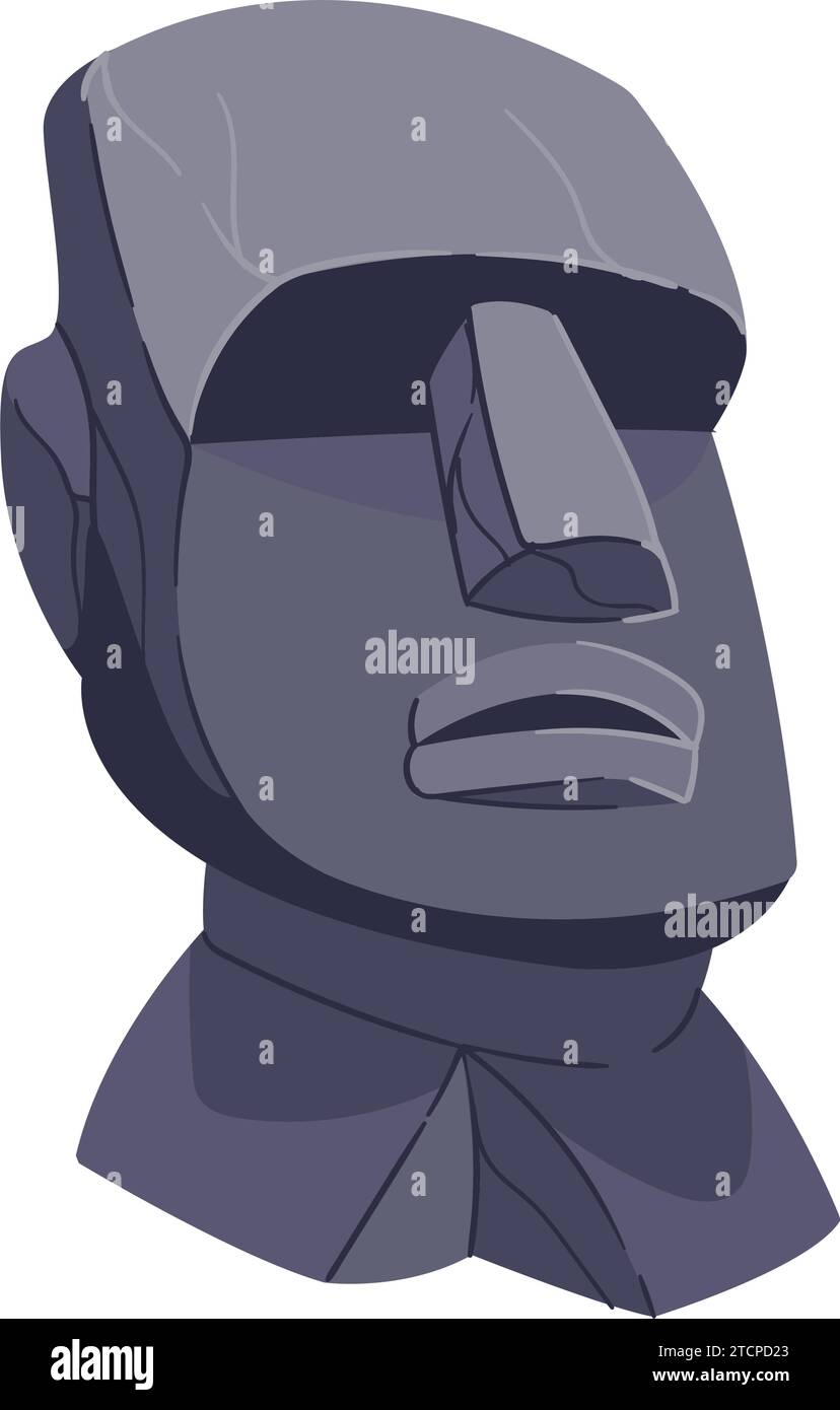 chile moai statue monument Stock Vector Image & Art - Alamy