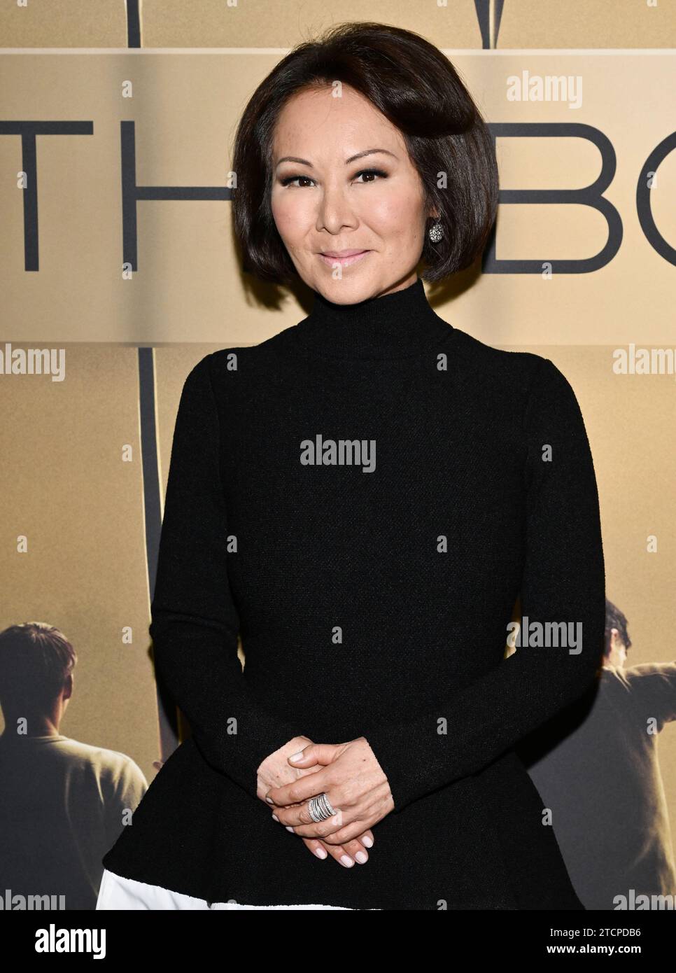 Alina Cho attends a special screening of "The Boys in the Boat" at the Museum of Modern Art on ...