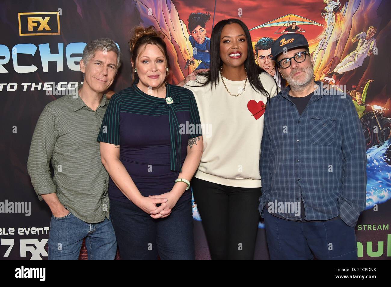 Chris Parnell, from left, and Amber Nash, Aisha Tyler,H. Jon Benjamin ...