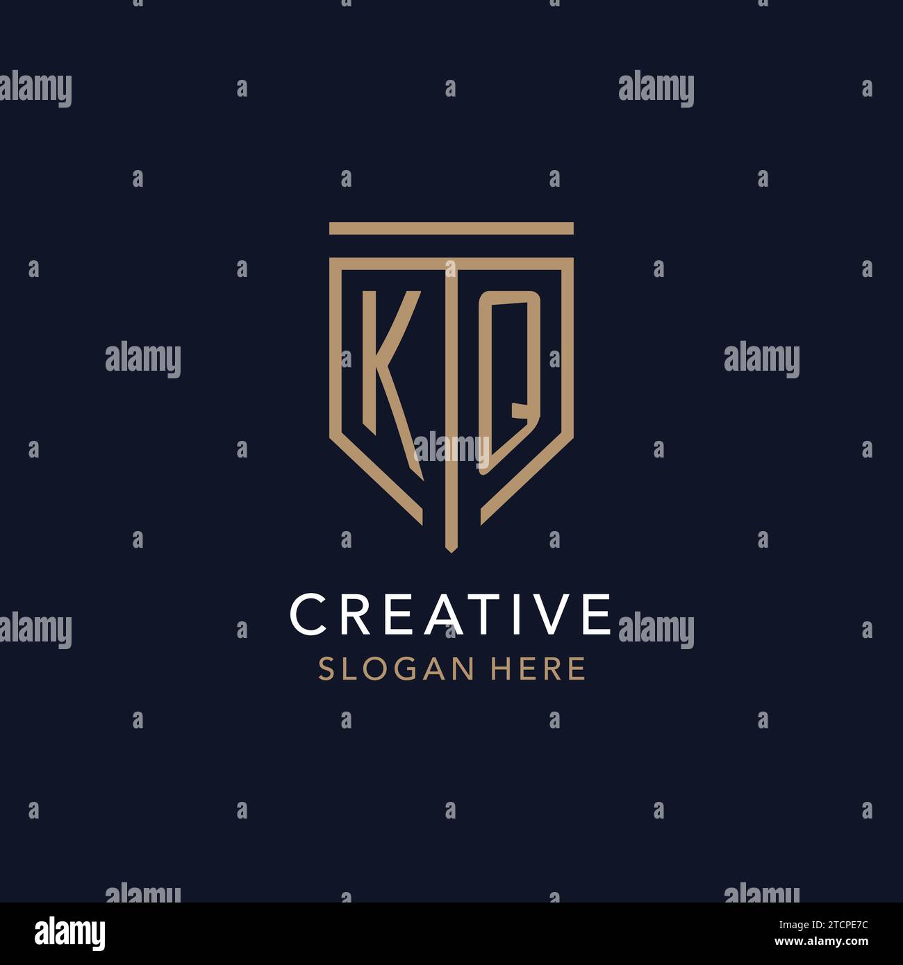 Kq design Stock Vector Images - Alamy