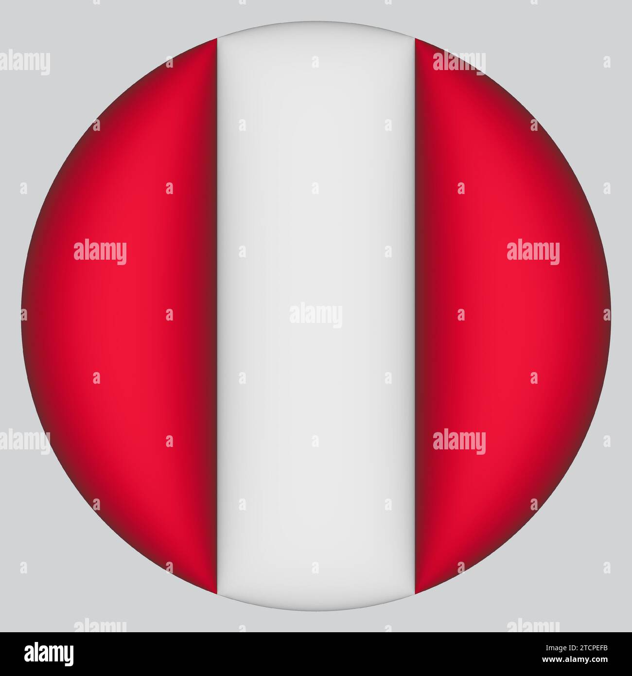 3D Flag of Peru on a avatar circle background Stock Photo - Alamy