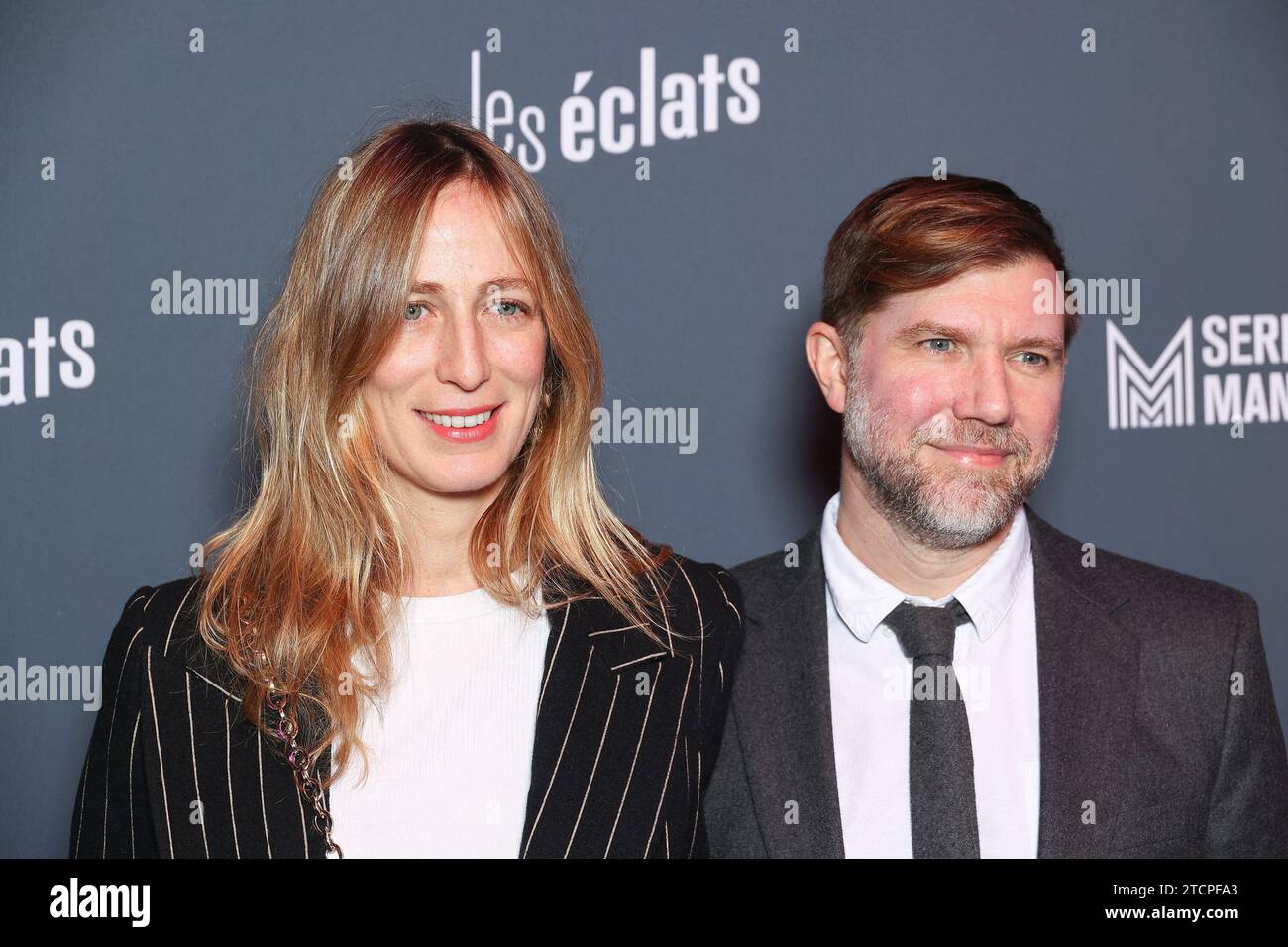Paris, France. 13th Dec, 2023. Geraldine de Margerie and Maxime Donzel ...