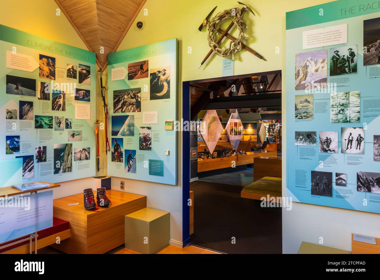 Mount cook climbing history hi-res stock photography and images - Alamy