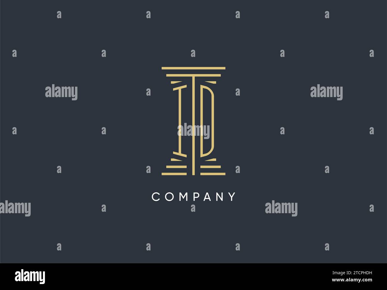 Itd logo design Stock Vector Images - Alamy