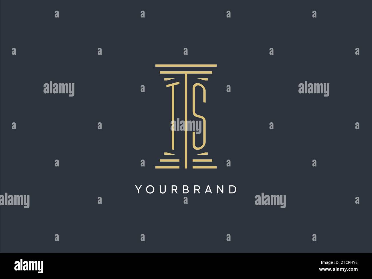 TS initial monogram with pillar shape logo design inspiration Stock Vector Image & Art - Alamy