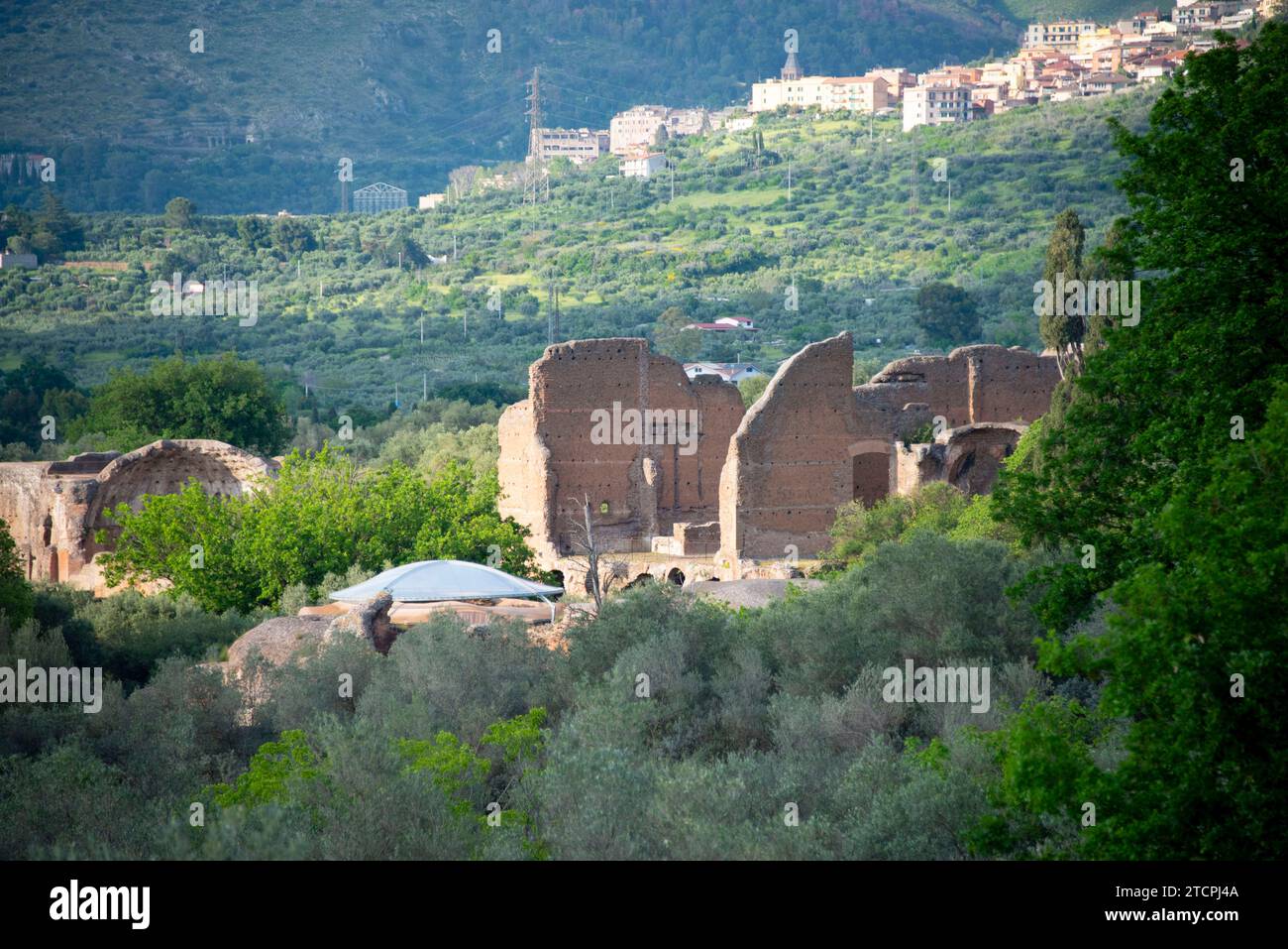 Ruins of Hadrian Villa - Italy Stock Photo - Alamy