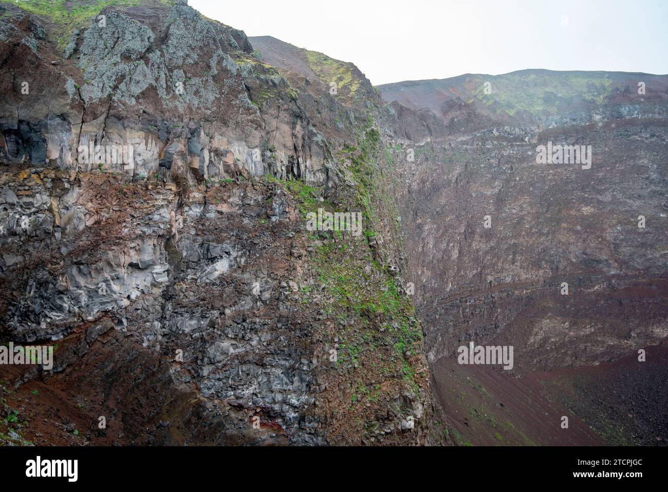 Crater of Vesuvius - Italy Stock Photo - Alamy