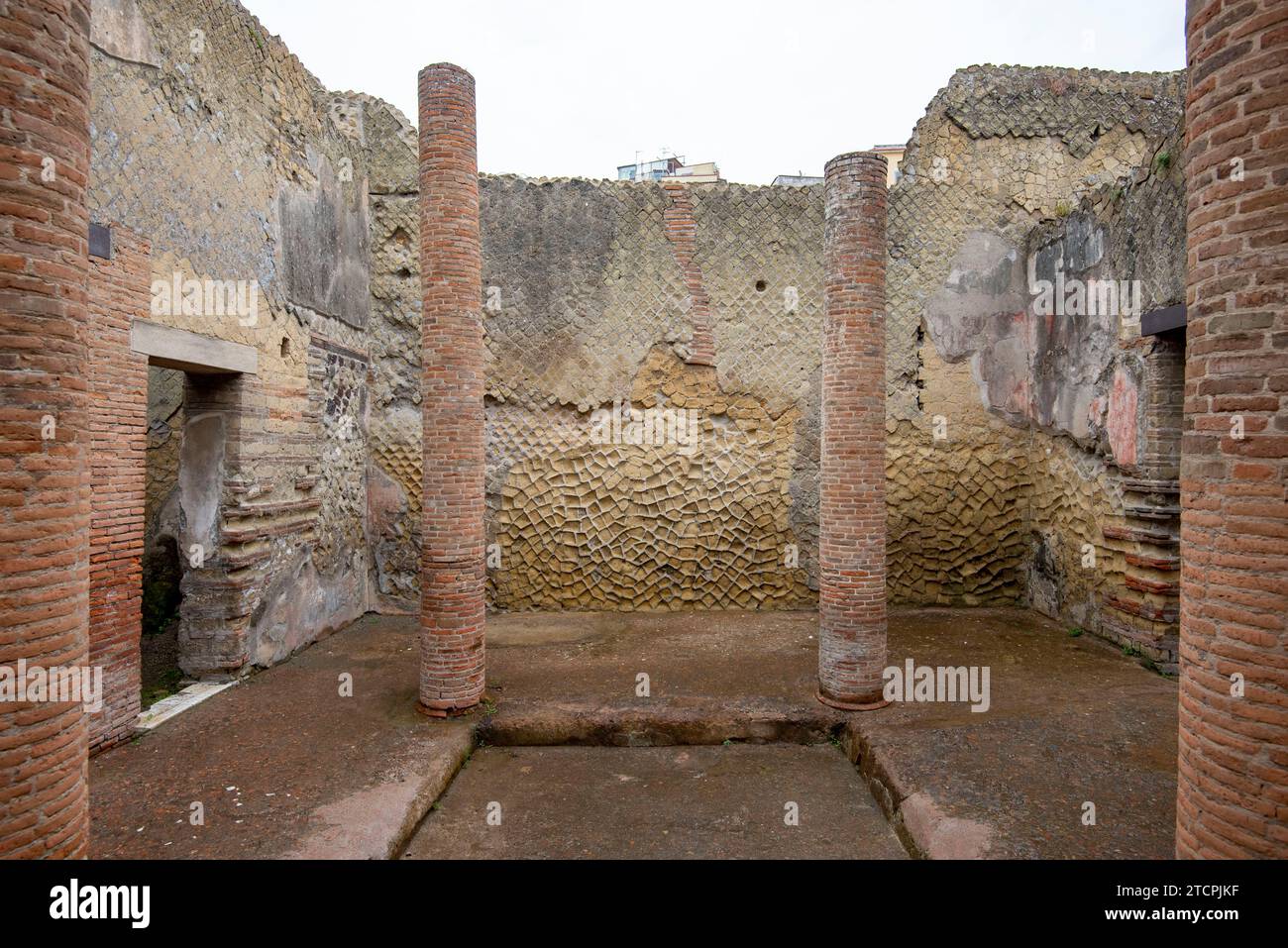Ancient Roman Town of Herculaneum - Italy Stock Photo - Alamy