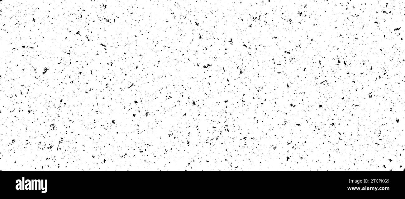 Black and white mottled seamless pattern. Small grunge sprinkles ...