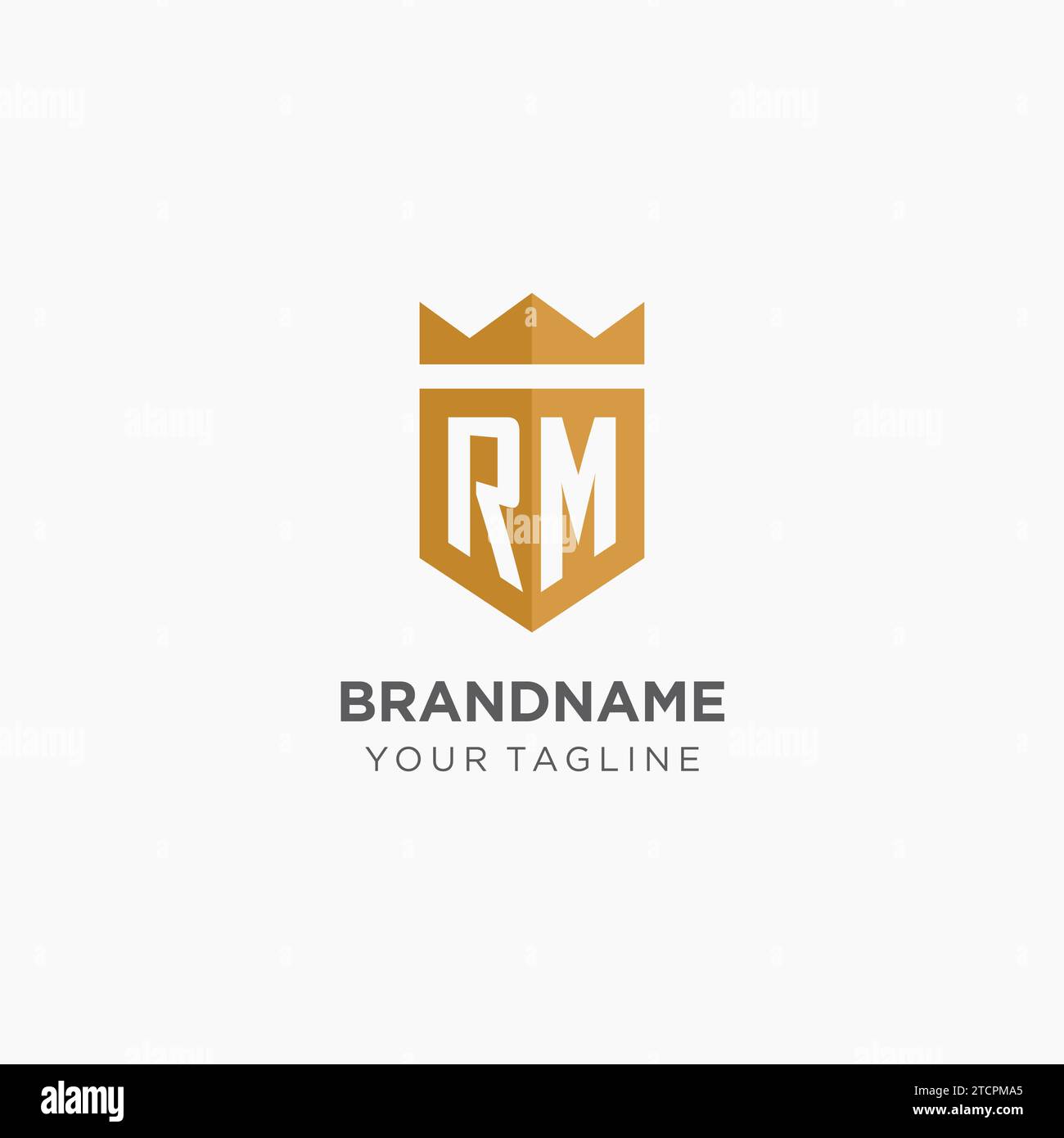 Monogram RM logo with geometric shield and crown, luxury elegant ... Monogram RM logo with geometric shield and crown, luxury elegant ...