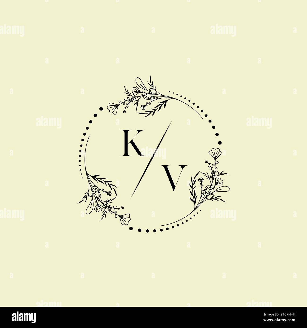 Kv letters Stock Vector Images - Alamy