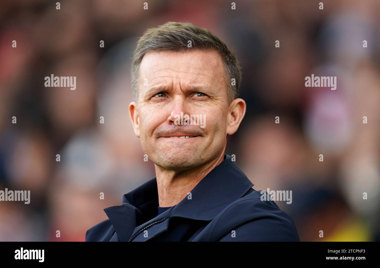 File photo dated 05-02-2023 of Jesse Marsch. Leeds launched a search ...