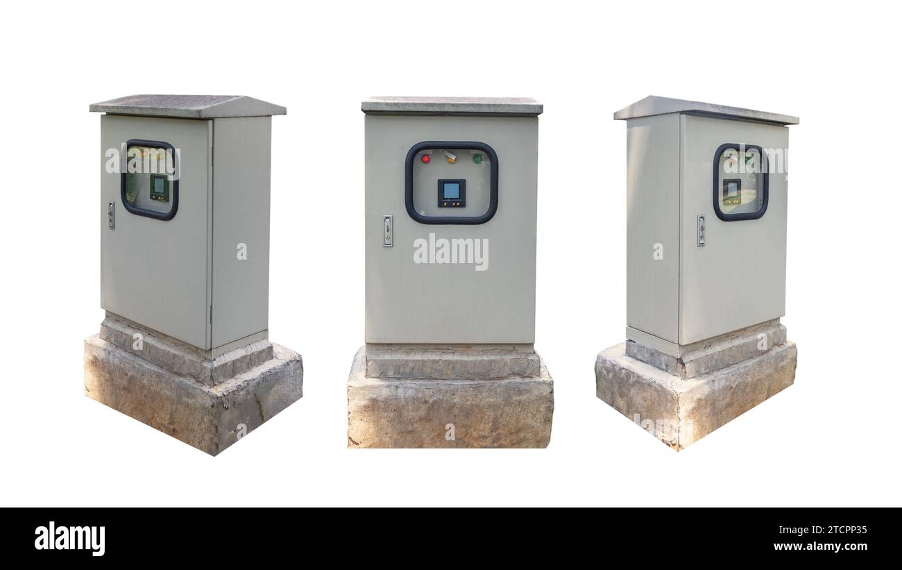 Electrical substation Cut Out Stock Images & Pictures - Alamy