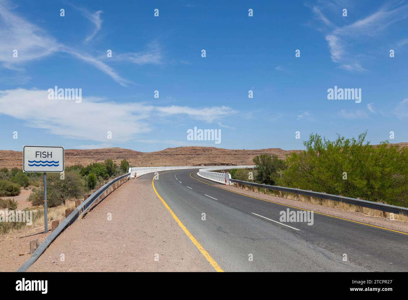 Bridge over the Fish River, Fish River, Namibia Stock Photo - Alamy