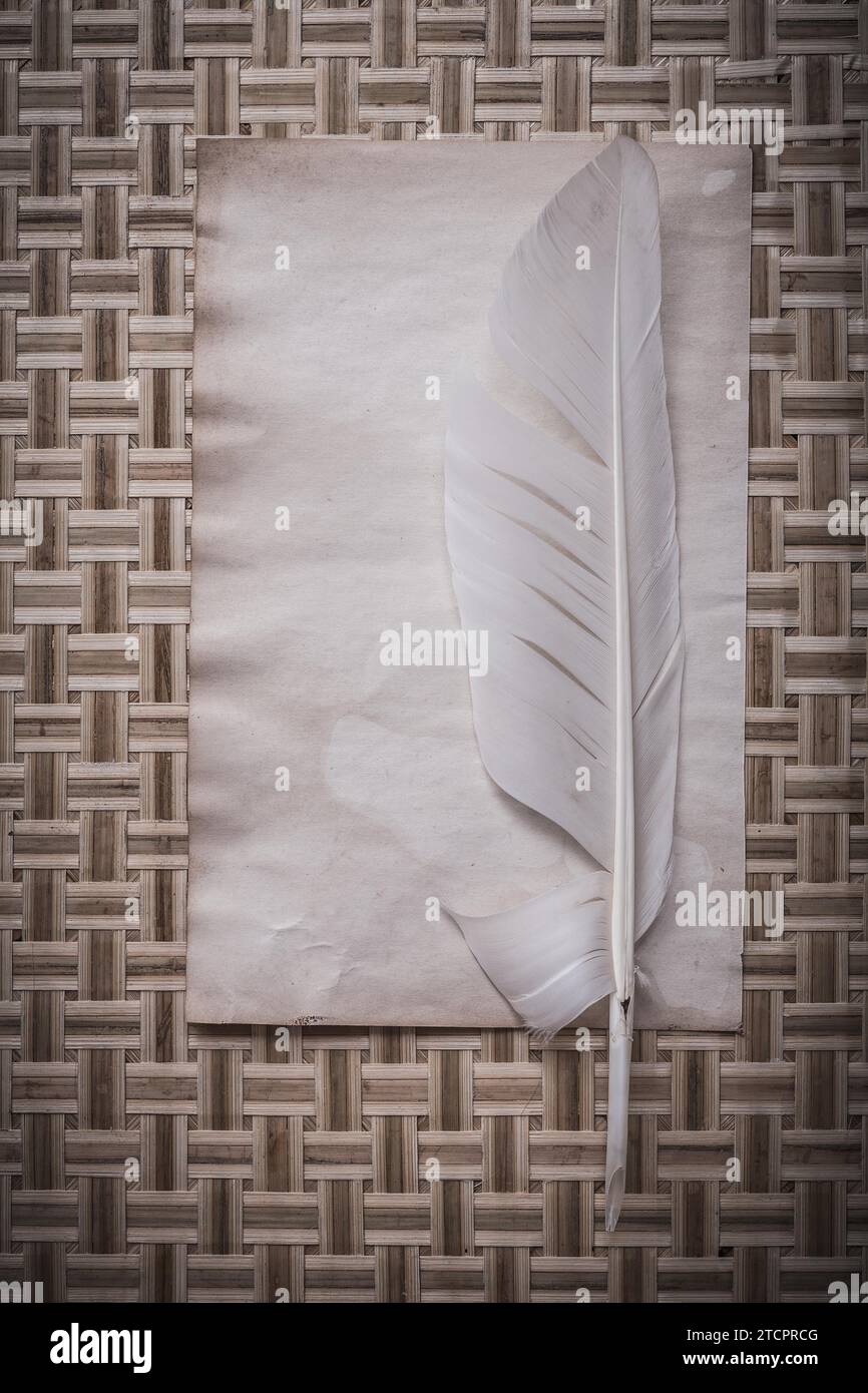 Sheet of clean and clear brown paper hi-res stock photography and ...