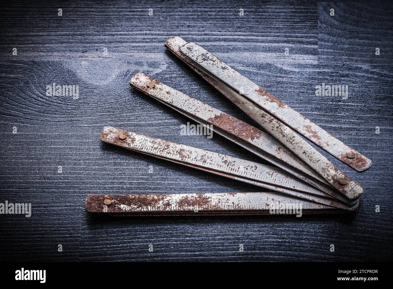 Metal folding rule hi-res stock photography and images - Alamy