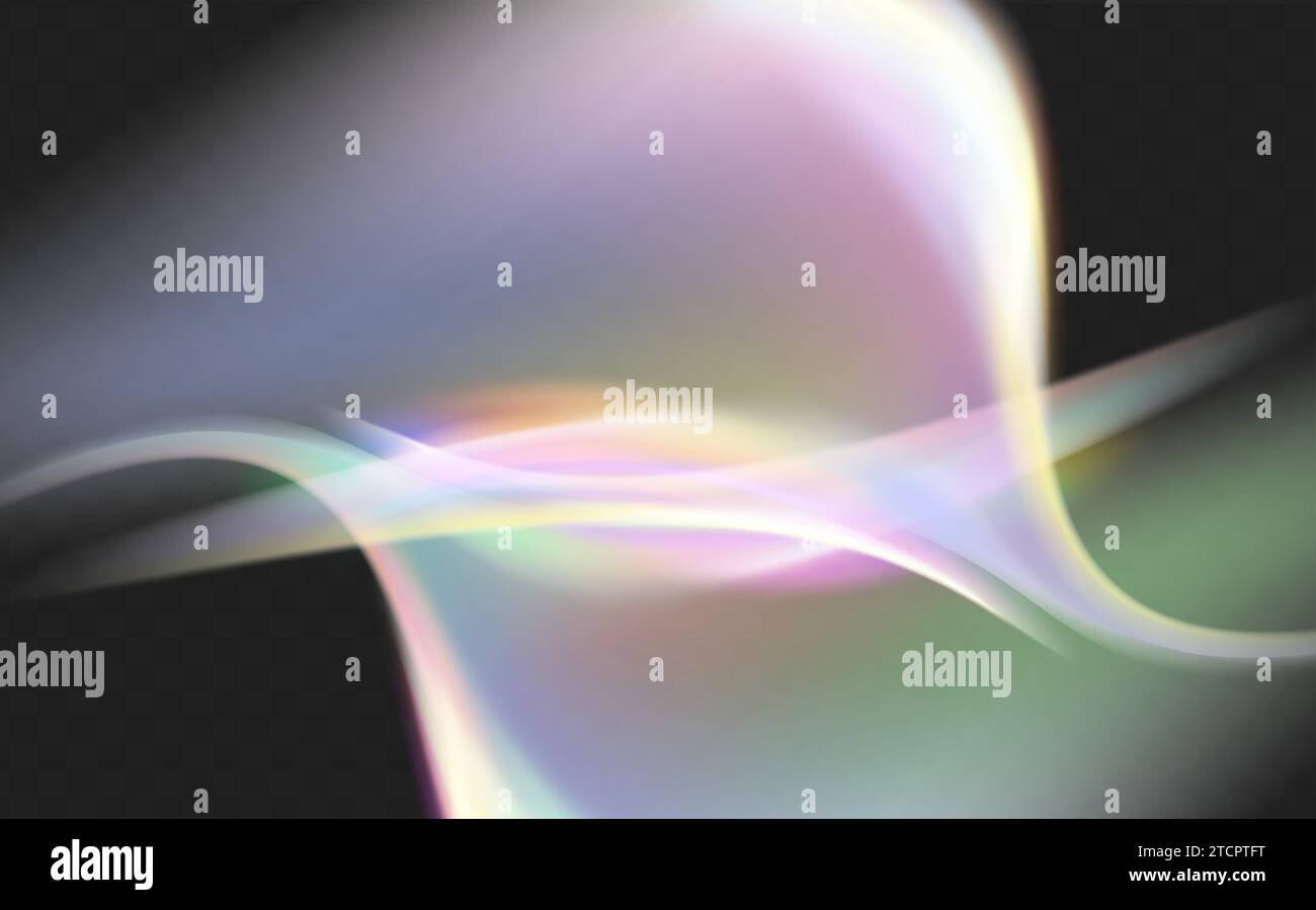 Overlay for backgrounds. Triangular prism concept. A set of colorful ...