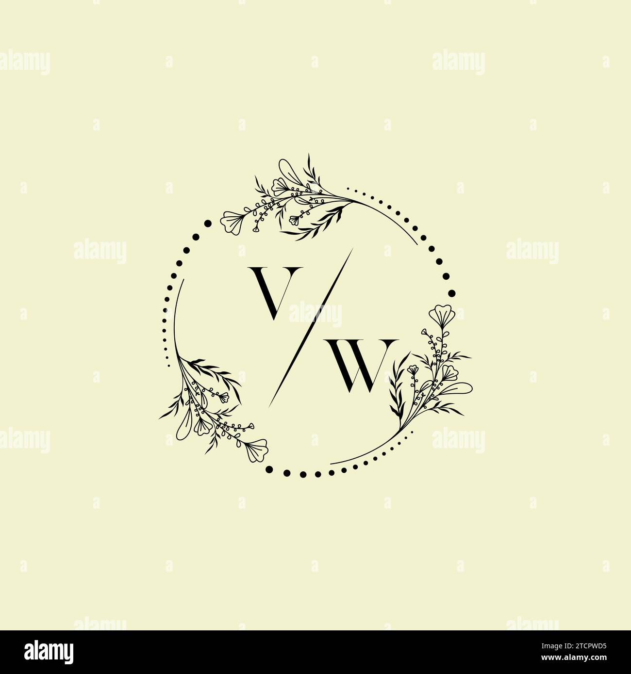 Vw letters Stock Vector Images - Alamy