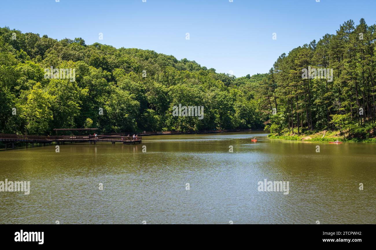 Lake Vesuvius Recreation Area at Wayne National Forest in Ohio Stock ...