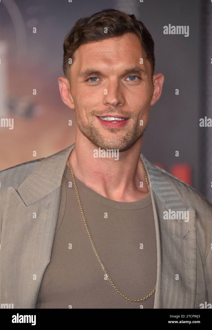 Ed Skrein attends the premiere of "Rebel Moon - Part One: A Child of ...