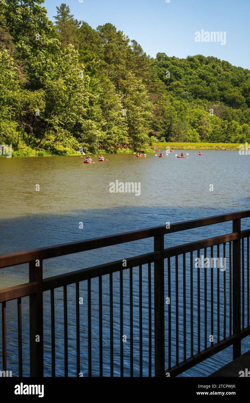 Lake Vesuvius Recreation Area at Wayne National Forest in Ohio Stock ...