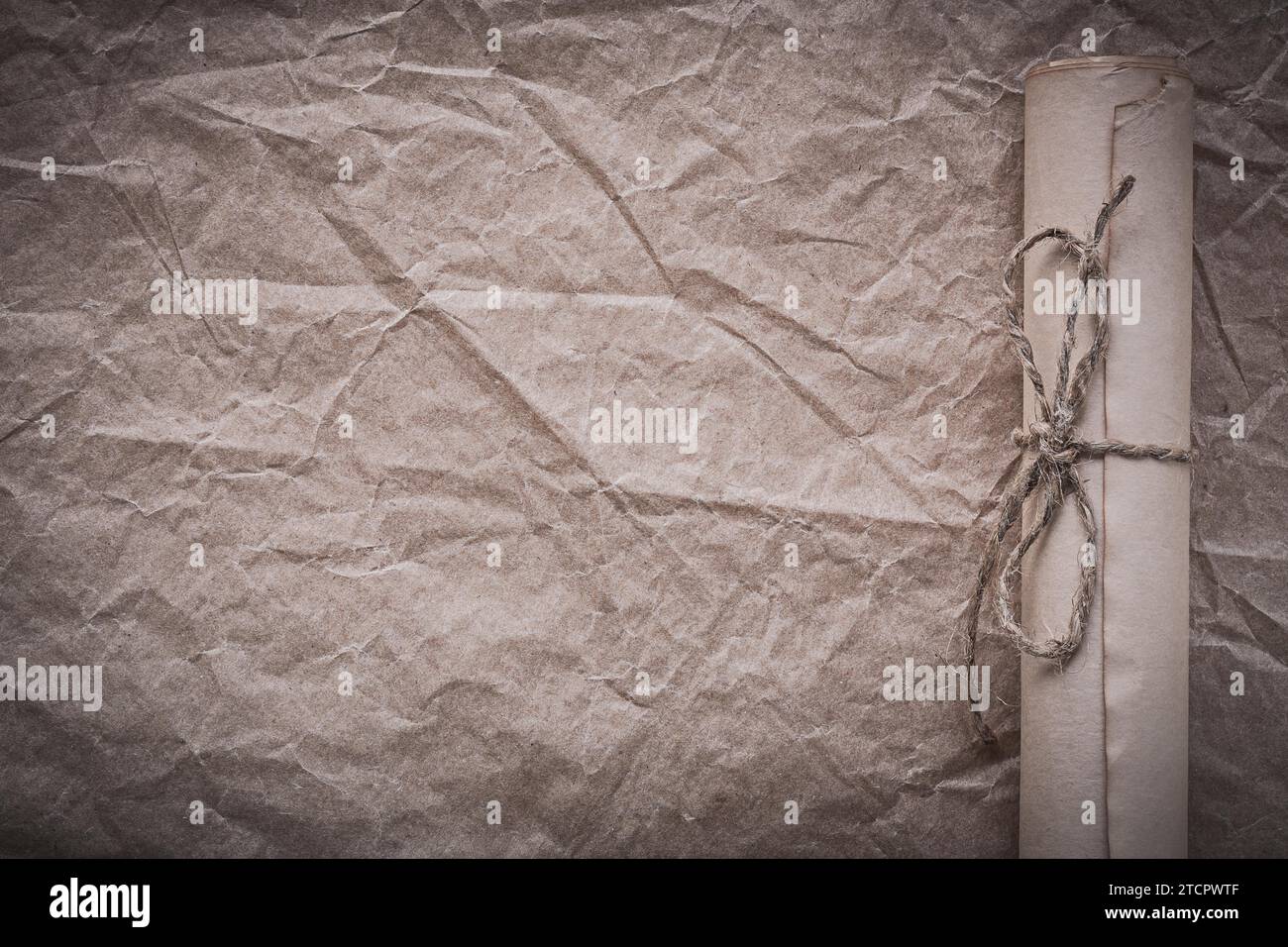 Antique rolled scroll sheet hi-res stock photography and images - Alamy