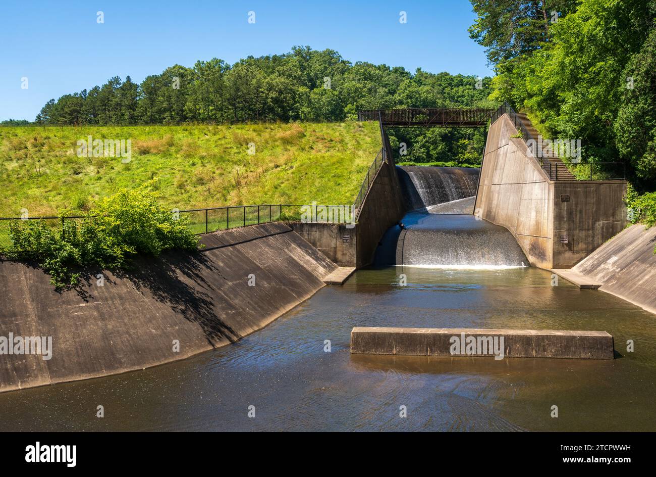 Lake Vesuvius Recreation Area at Wayne National Forest in Ohio Stock ...