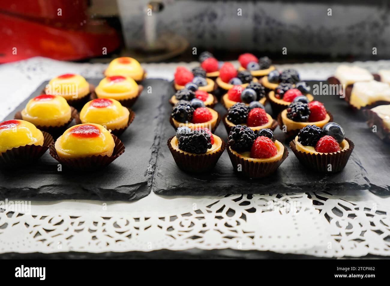 Shop window with pastries and sweets, Venice, Veneto, Italy Stock Photo ...