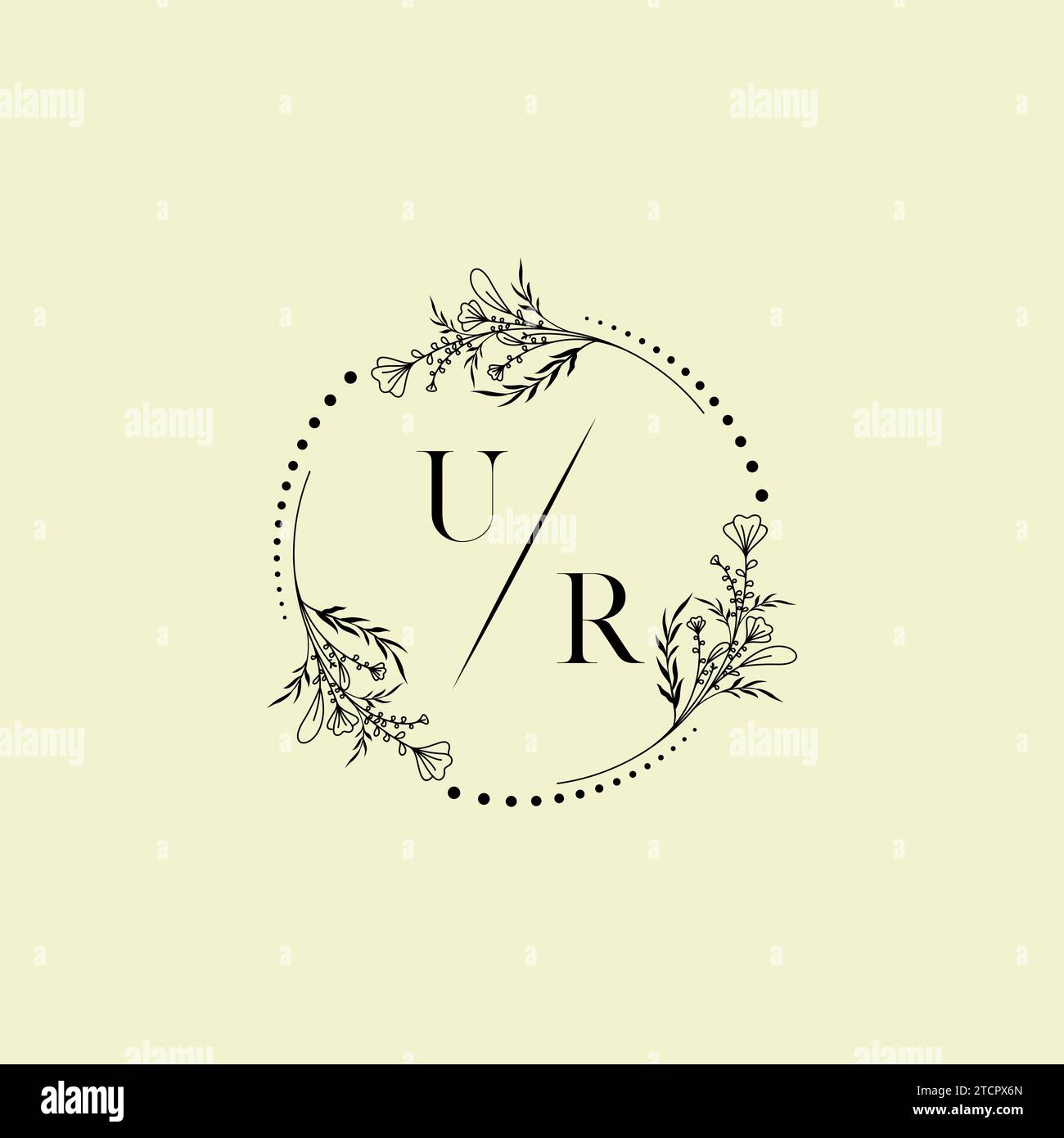Ur letters Stock Vector Images - Alamy