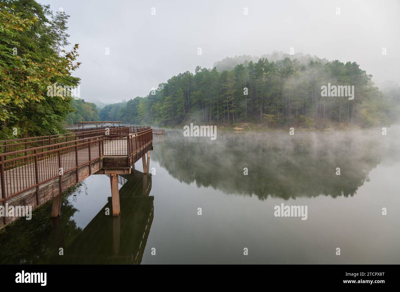 Lake Vesuvius Recreation Area at Wayne National Forest in Ohio Stock ...