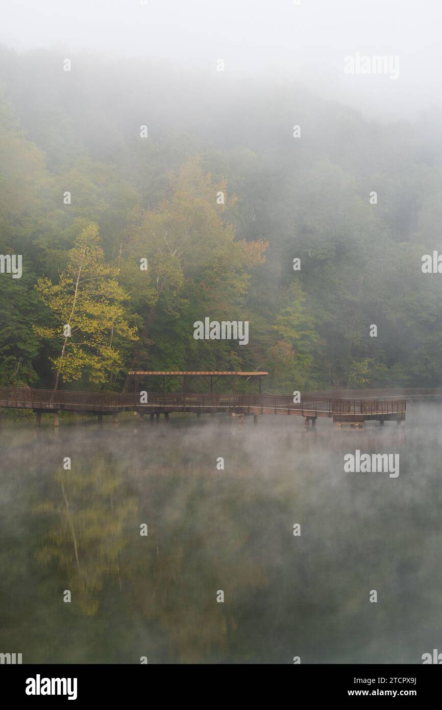Lake Vesuvius Recreation Area at Wayne National Forest in Ohio Stock ...