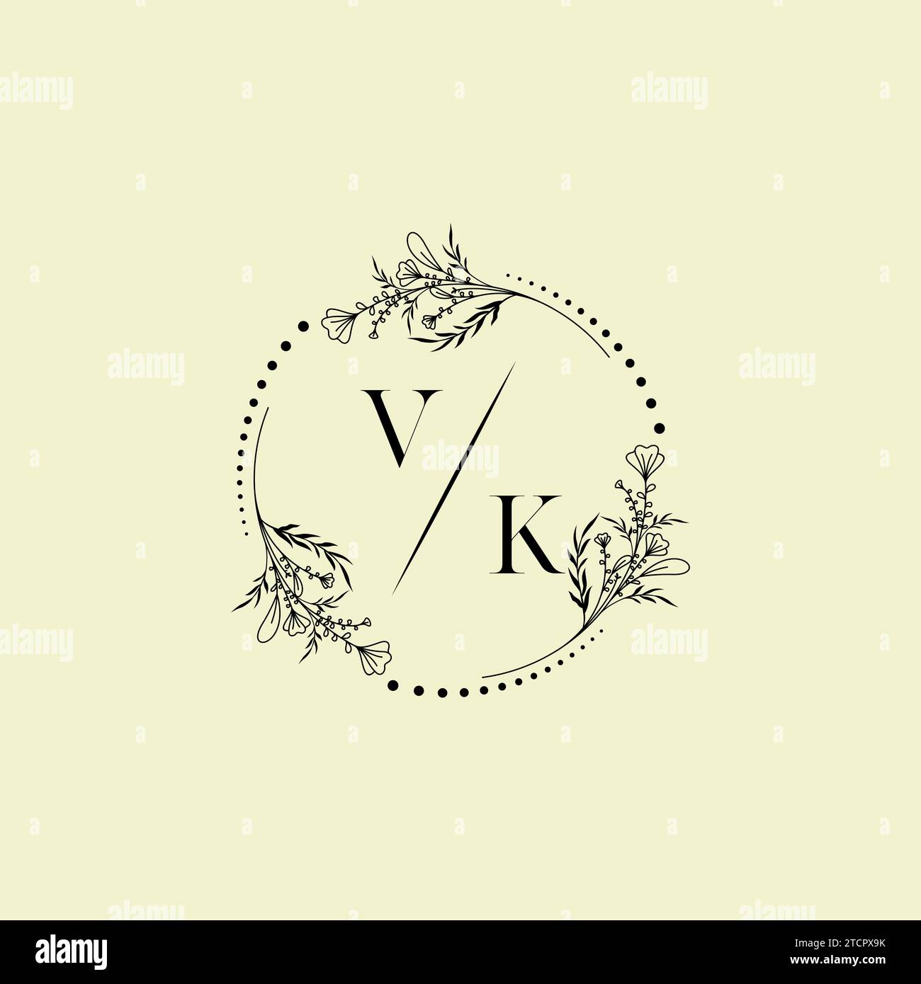 Letters vk Stock Vector Images - Alamy