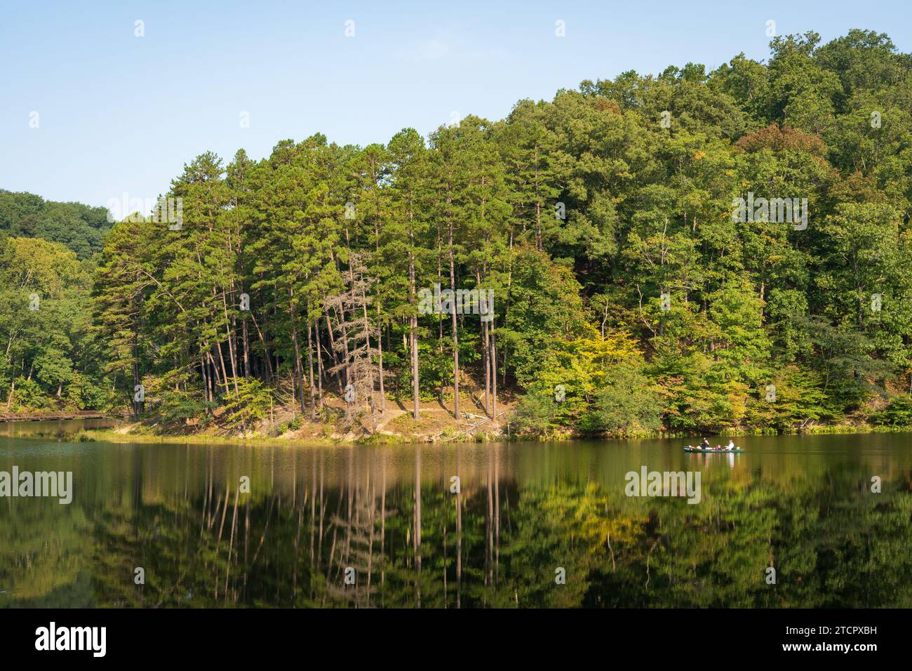 Lake Vesuvius Recreation Area at Wayne National Forest in Ohio Stock ...