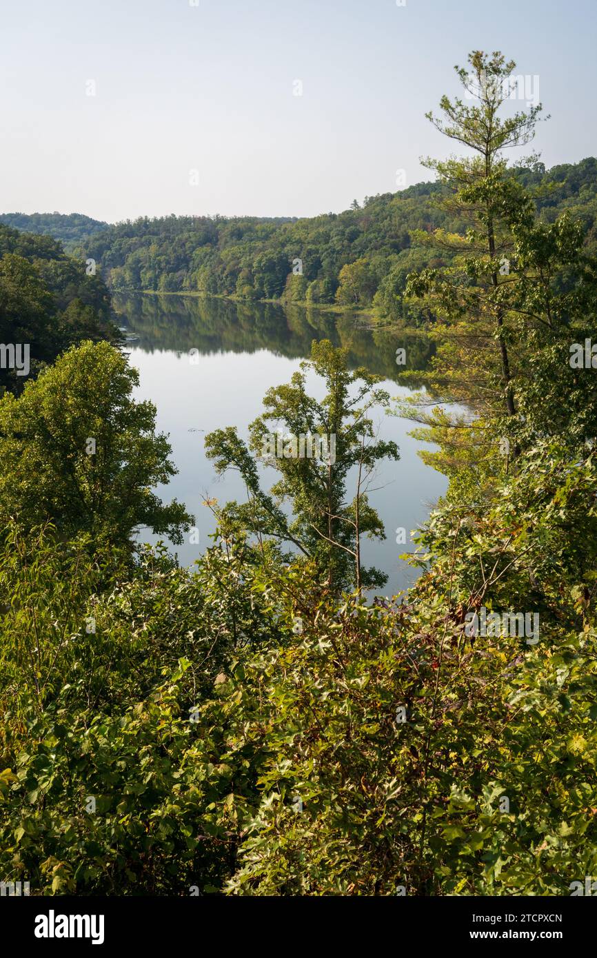 Lake Vesuvius Recreation Area at Wayne National Forest in Ohio Stock ...