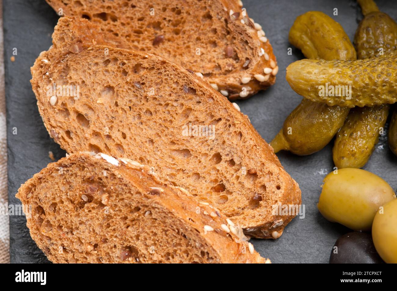 Assorted fresh cold cut platter Italian appetizer Stock Photo - Alamy