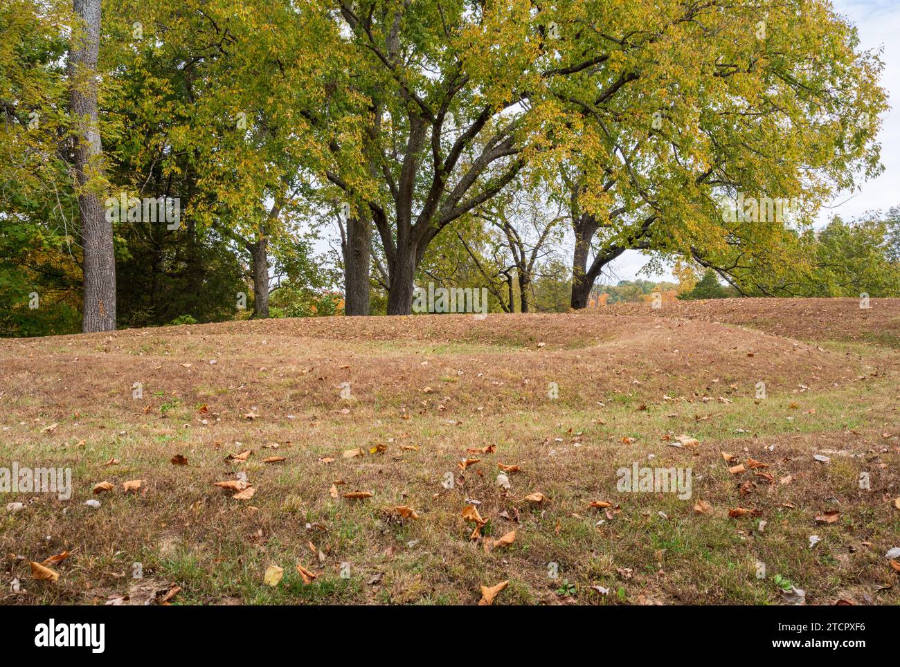 The Serpent Mound State Memorial, Effigy Mound in Peebles, Ohio Stock ...