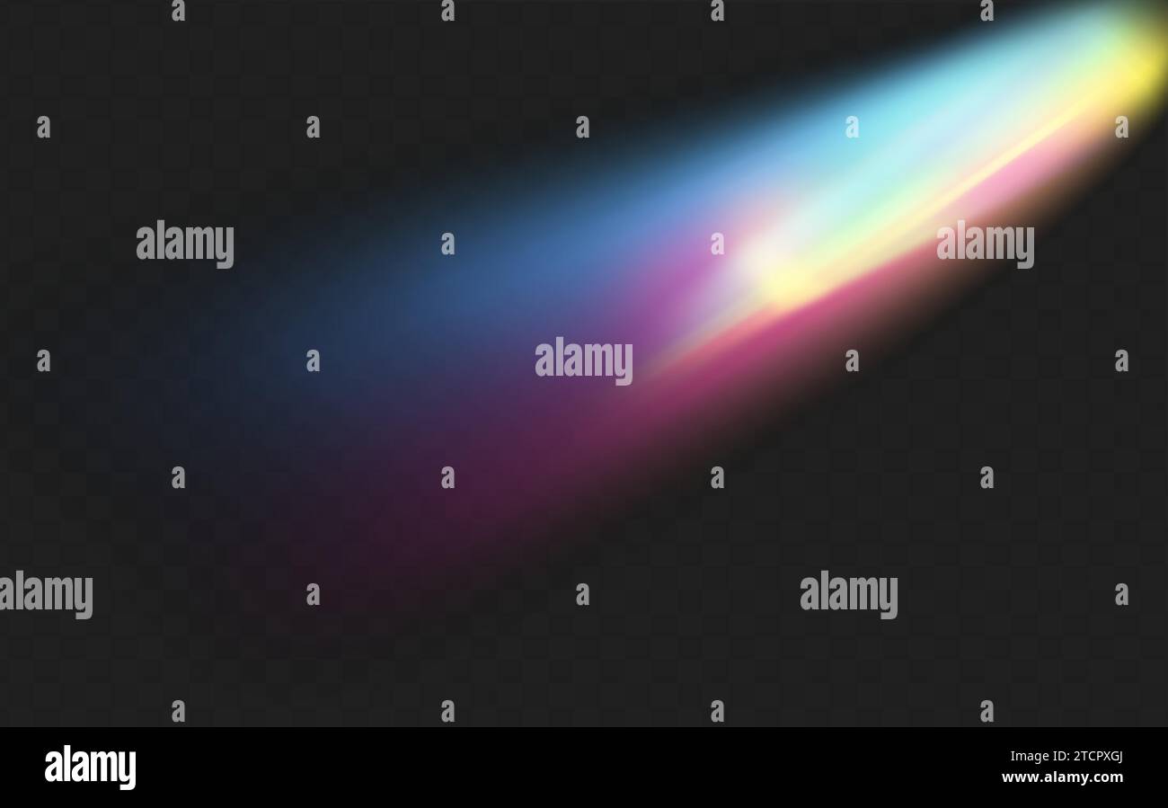 Overlay for backgrounds. Triangular prism concept. A set of colorful ...