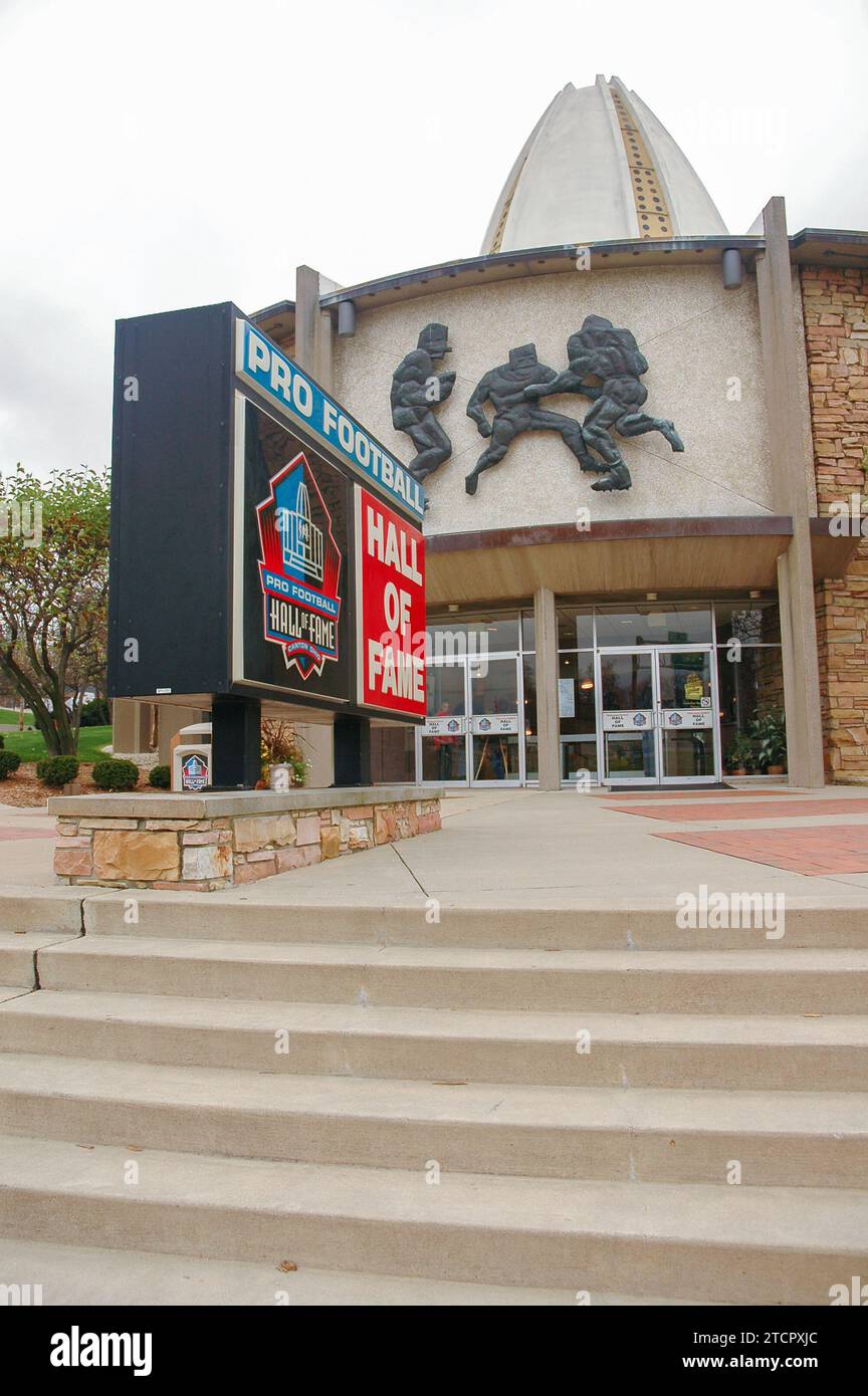 The Pro Gootball Hall of Fame in Canton, Ohio Stock Photo - Alamy