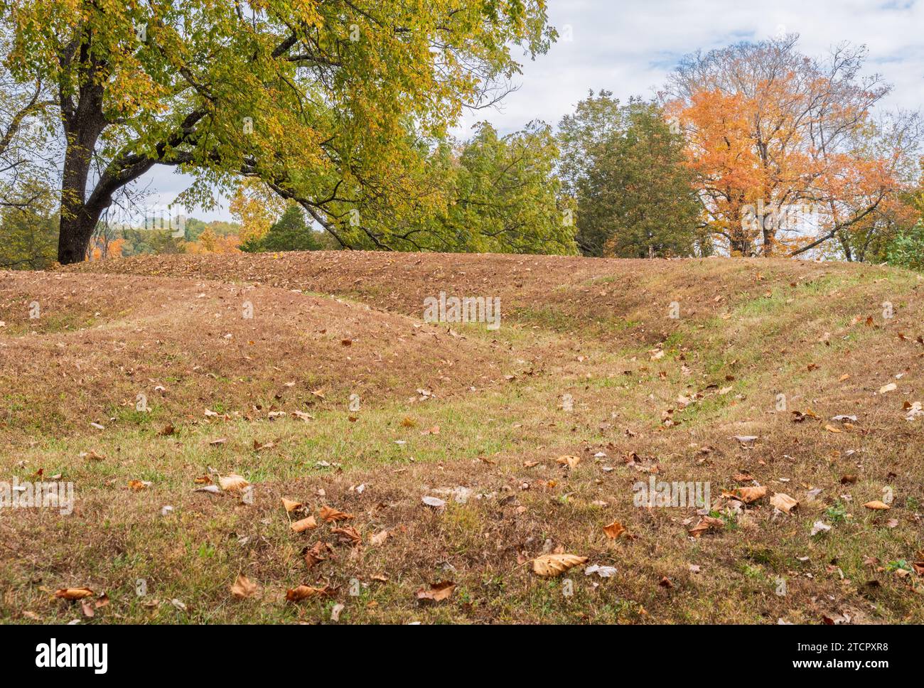 The Serpent Mound State Memorial, Effigy Mound in Peebles, Ohio Stock ...