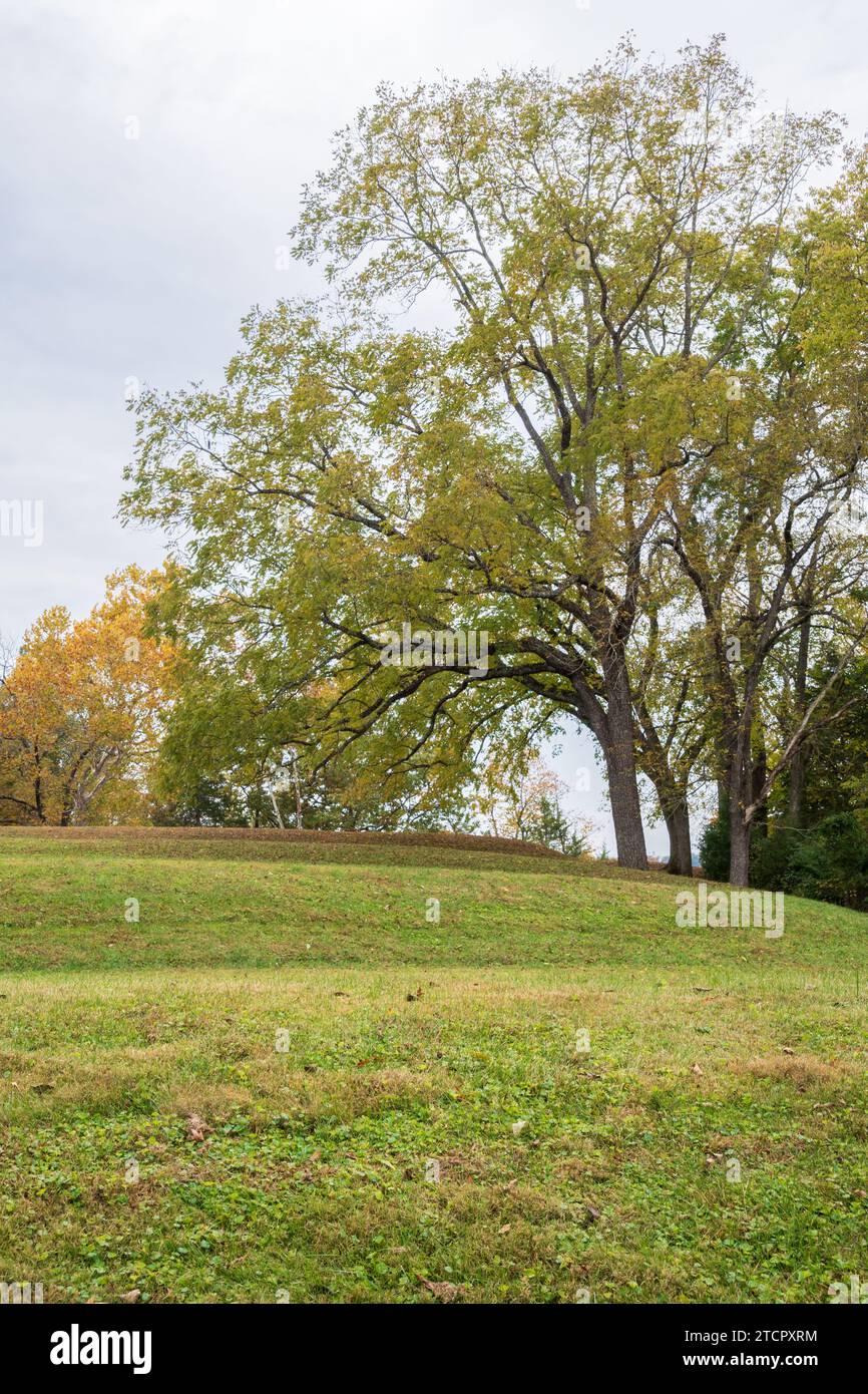 The Serpent Mound State Memorial, Effigy Mound in Peebles, Ohio Stock ...