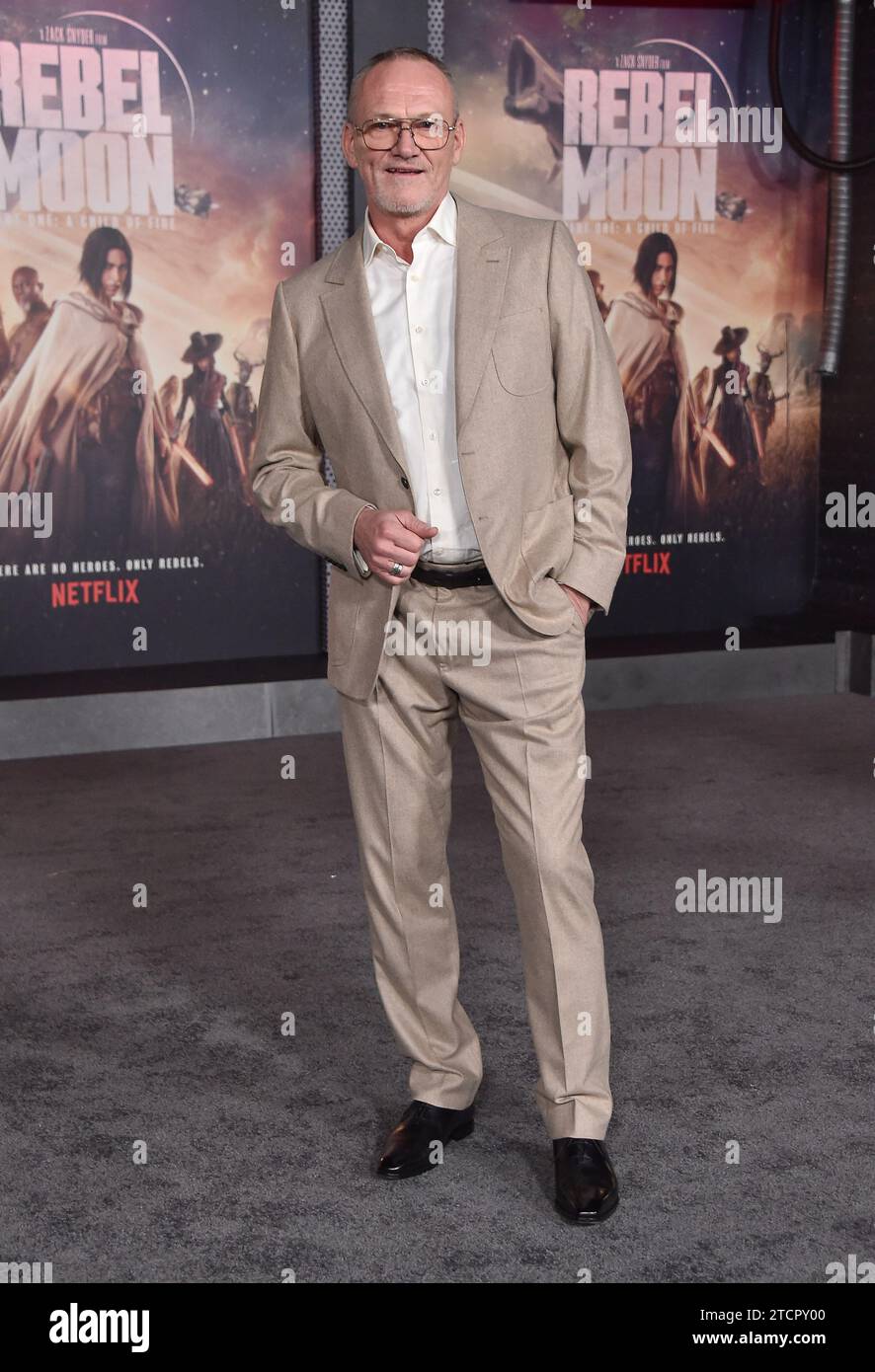 Hollywood, USA. 13th Dec, 2023. Ingvar Sigurdsson arriving to the ...