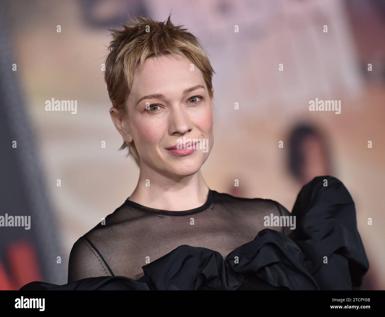 Hollywood, USA. 13th Dec, 2023. Rhian Rees arriving to the ‘Rebel Moon ...