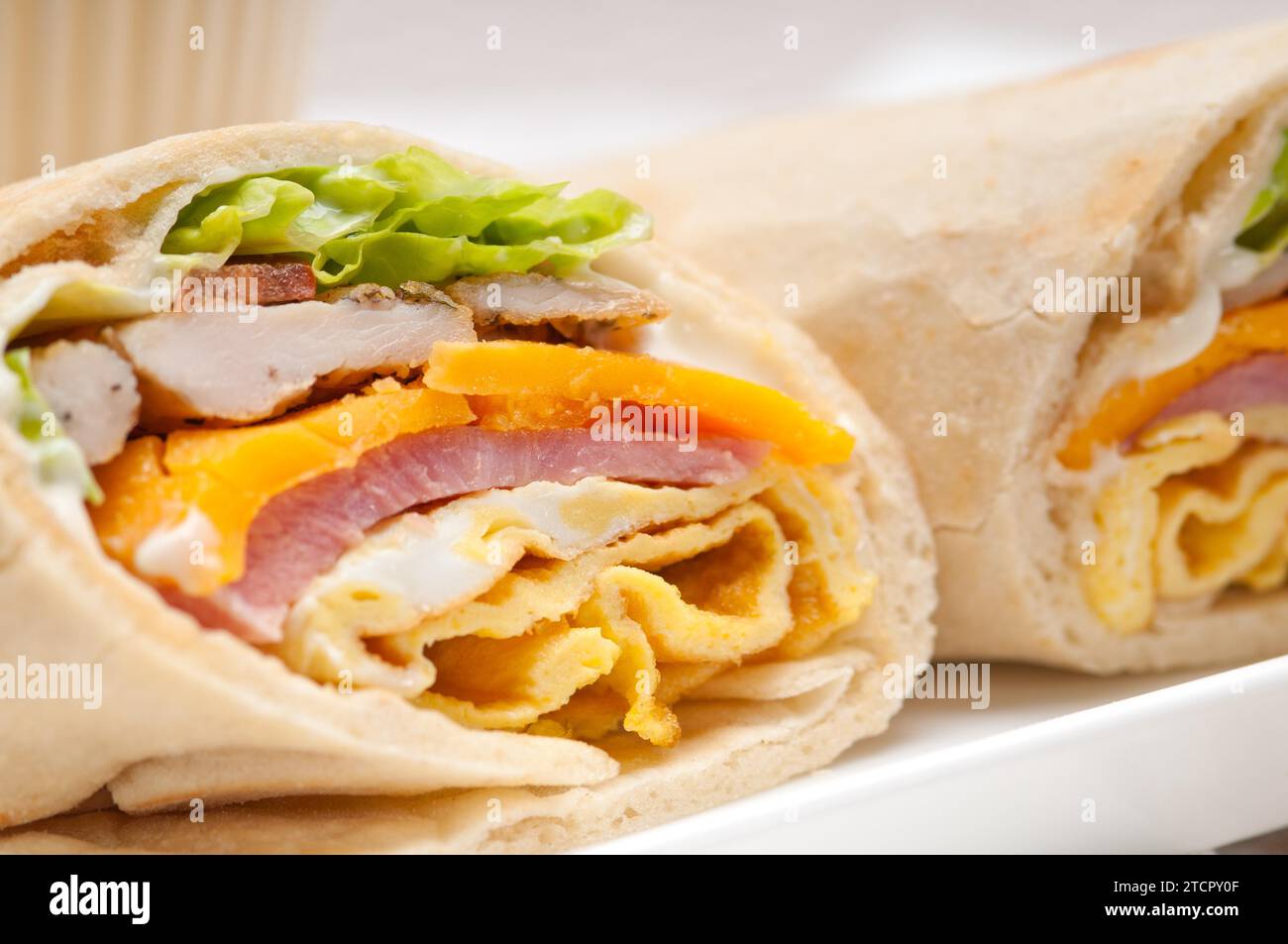 Club sandwich cutout hi-res stock photography and images - Alamy