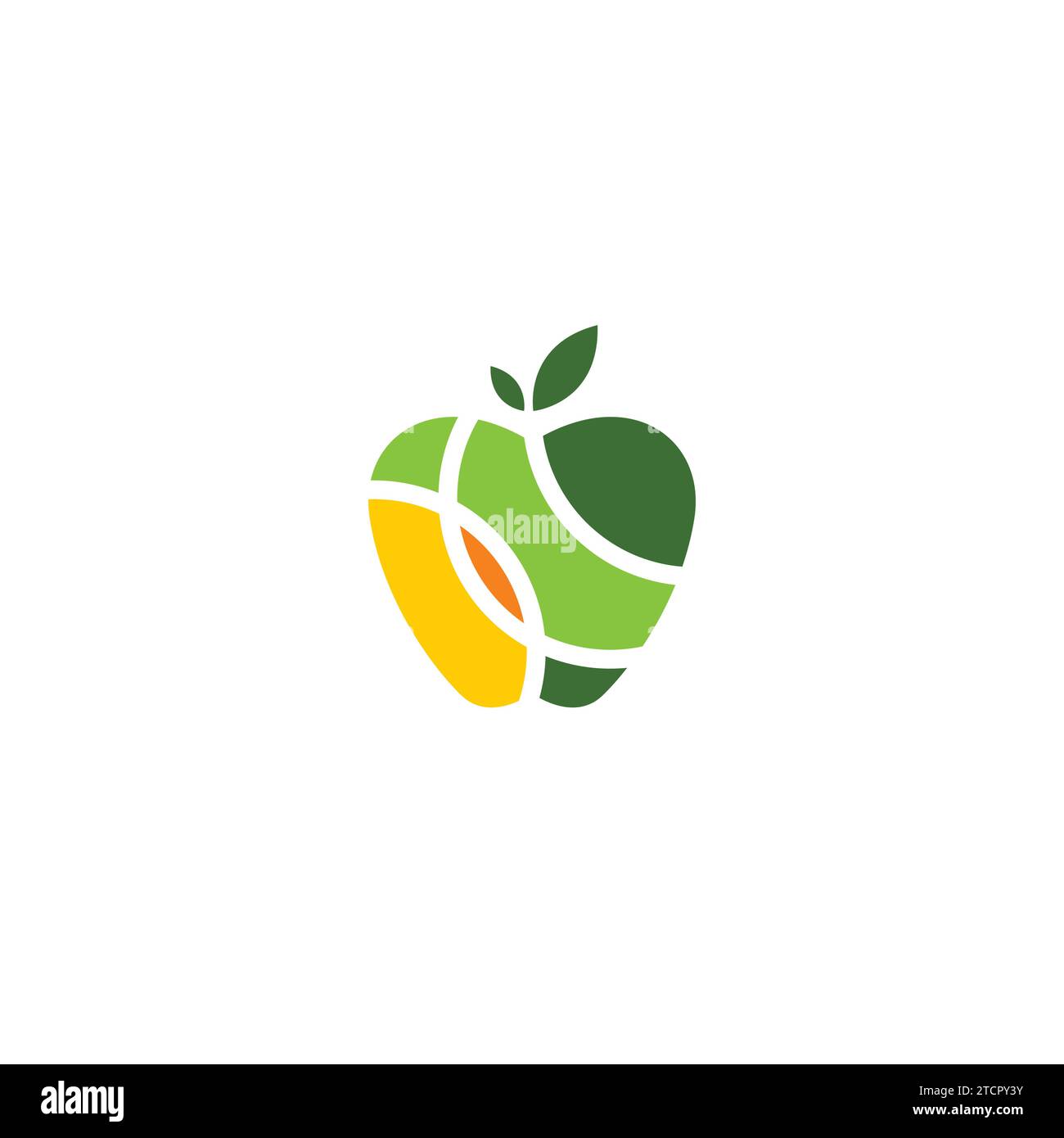 Apple logo vector Stock Vector Images - Alamy