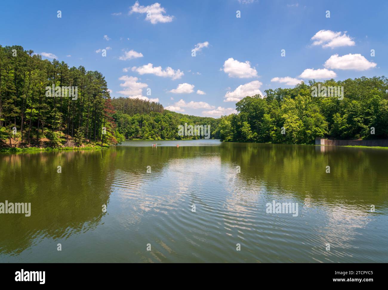 Lake Vesuvius Recreation Area at Wayne National Forest in Ohio Stock ...